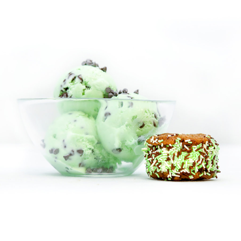 Mint Chocolate Chip Ice Cream Sandwiches | Eat Wyoming